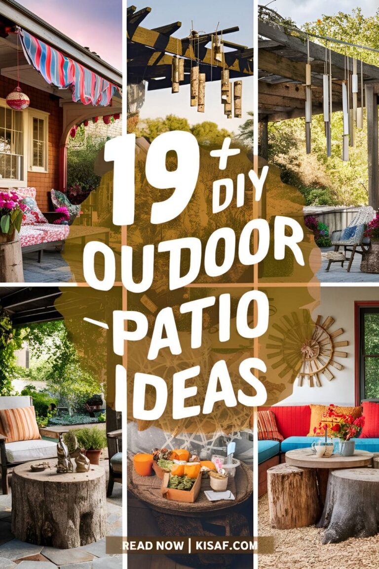 20 DIY Outdoor Patio Ideas For The Ultimate Patio Upgrade!