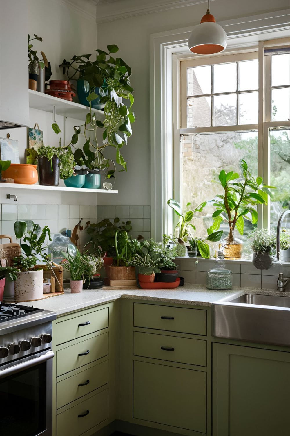 Don't Miss Out These 20 Best Kitchen Decor Ideas with Plants